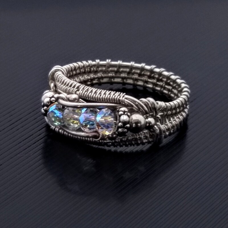 Wire Wrapped Ring - Etsy