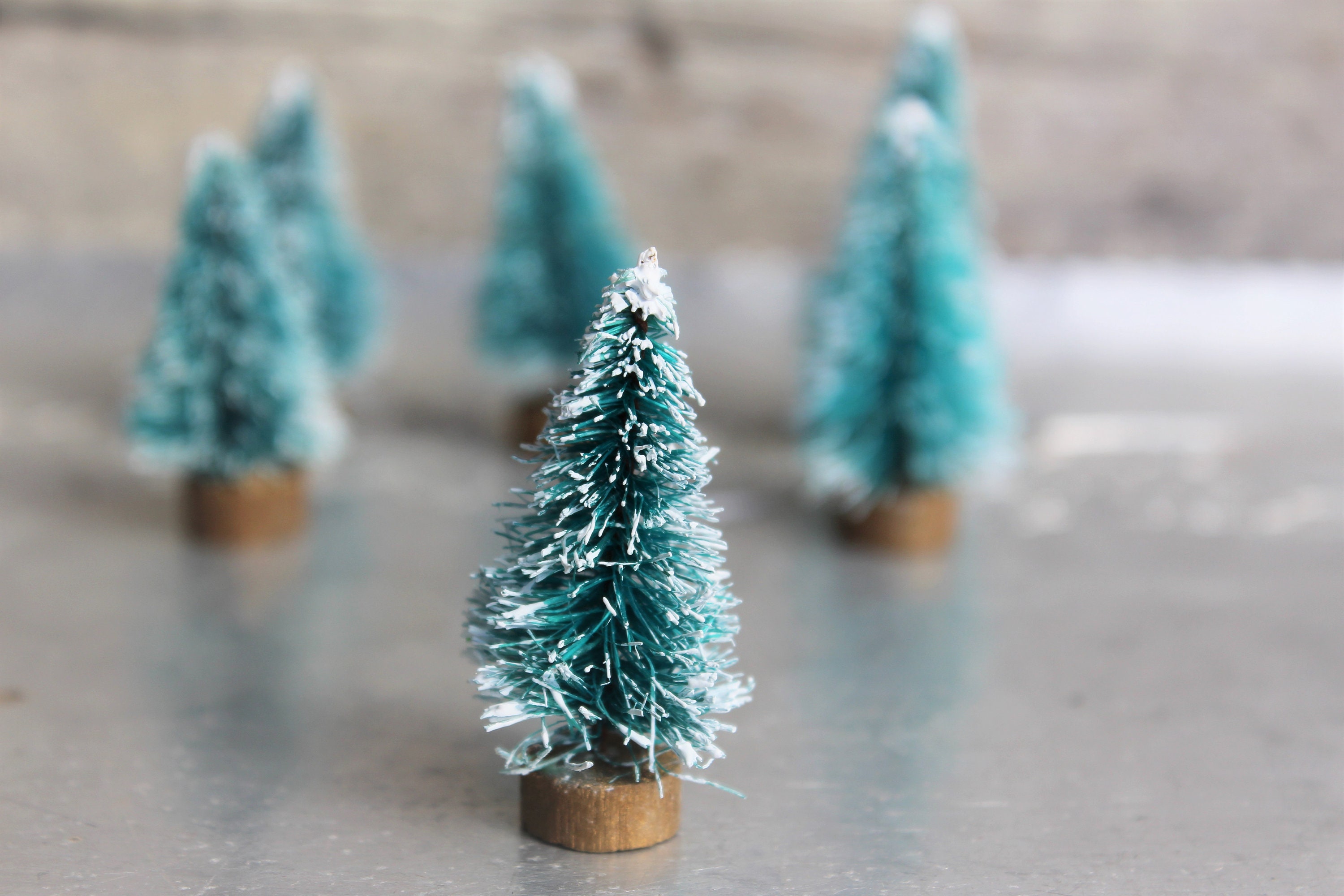 Mini Sisal Trees 1 1/2 to 1 3/4 Tall Tiny Bottle - Etsy