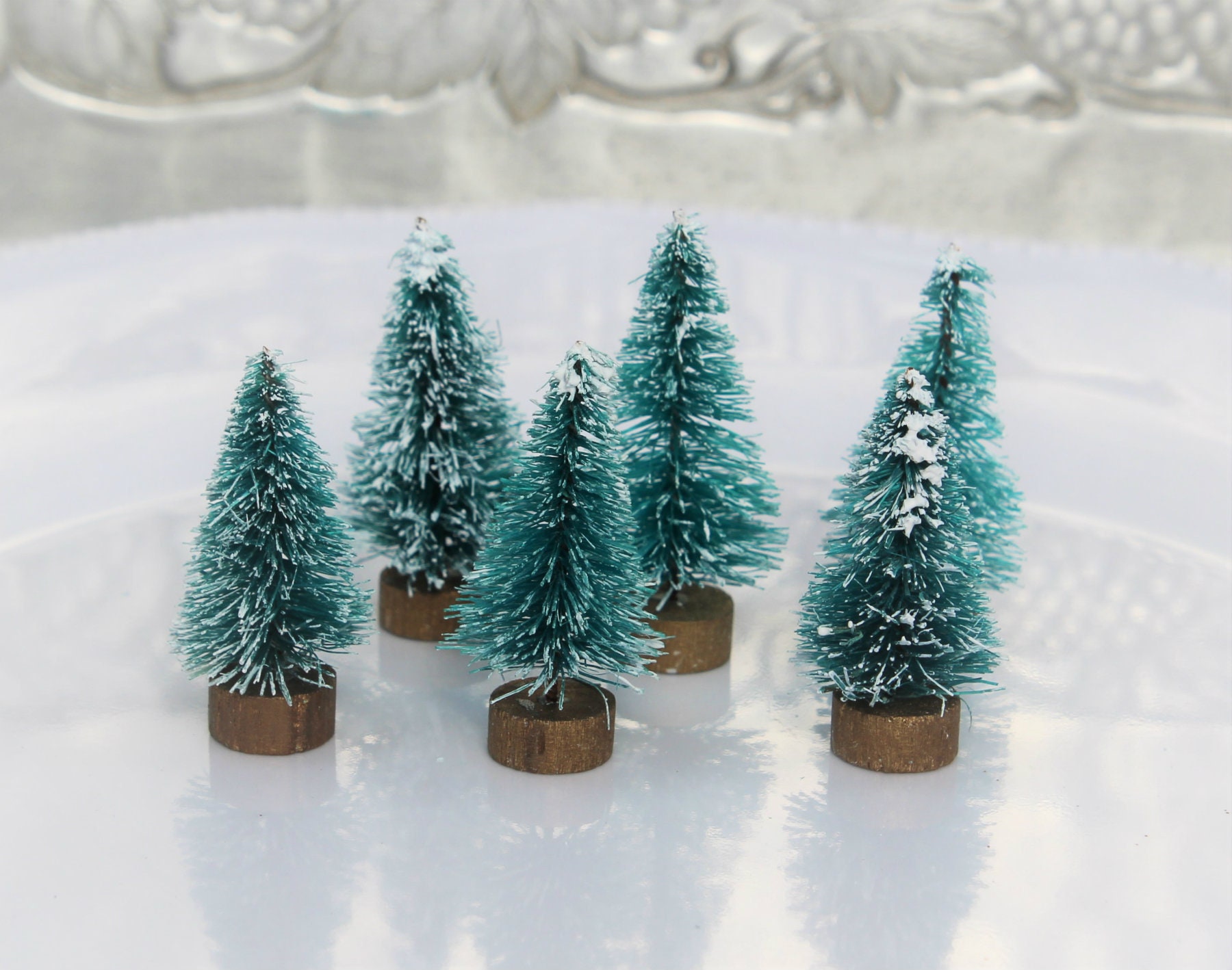 Mini Sisal Trees 1 1/2 to 1 3/4 Tall Tiny Bottle - Etsy