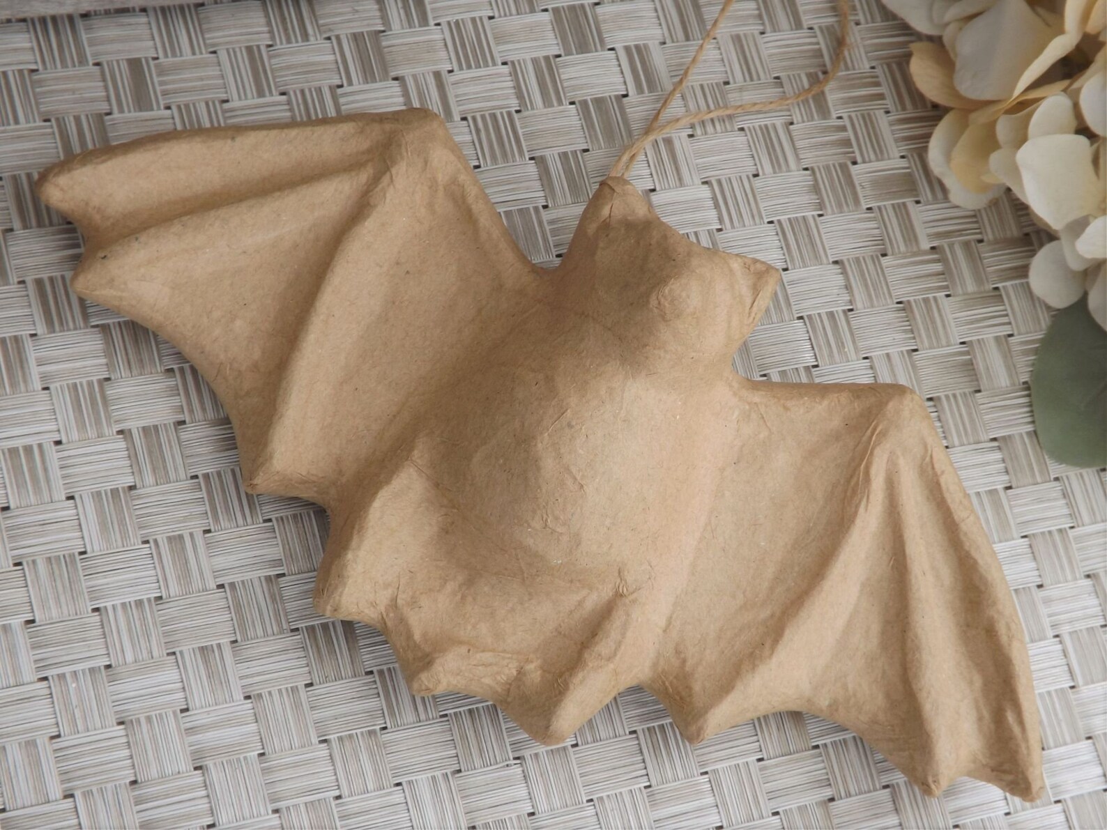 Paper Mache Bat Unfinished Brown Blank Vampire Bat - Etsy