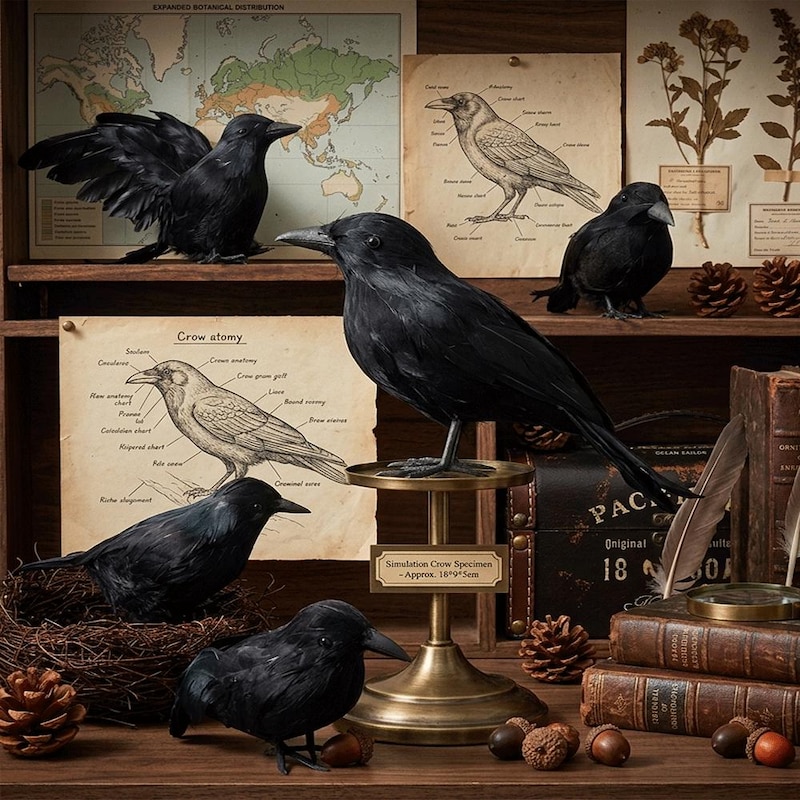 Fake Crows - Etsy