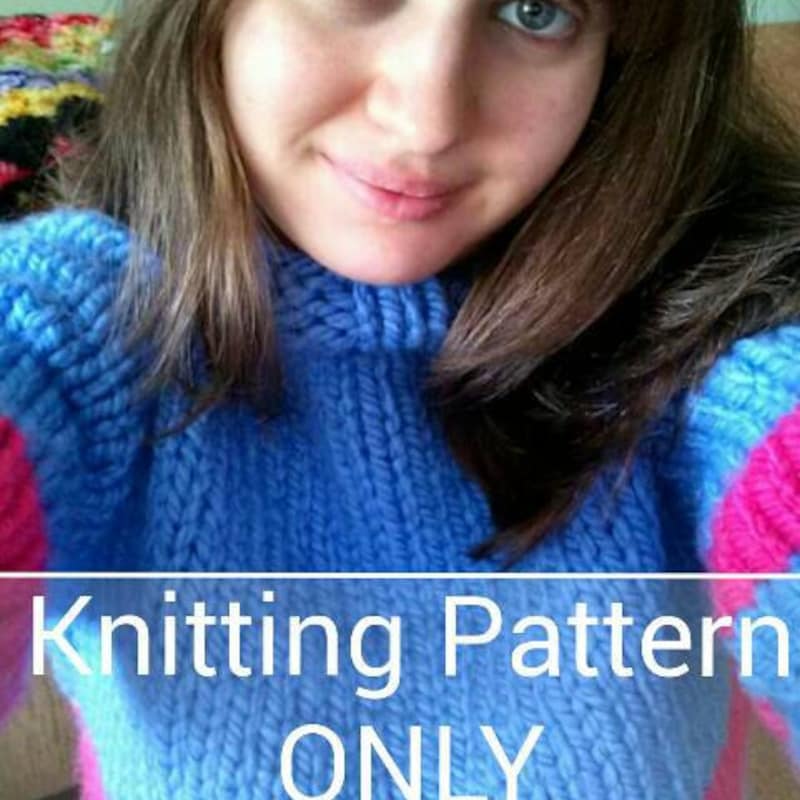 Video Game Sweater Knitting Pattern - Etsy