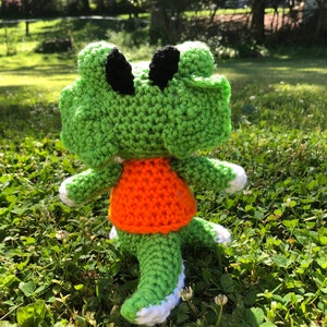 Made to Order - Dragon Alligator Crocodile Villager Amigurumi - ACNH ...
