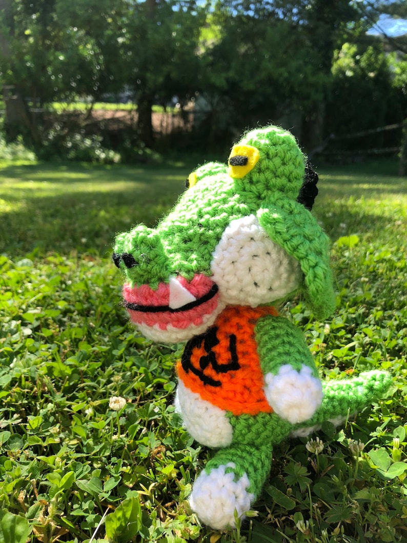 Made to Order - Dragon Alligator Crocodile Villager Amigurumi - ACNH ...