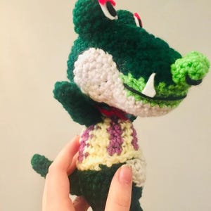 Made to Order - Dragon Alligator Crocodile Villager Amigurumi - ACNH ...
