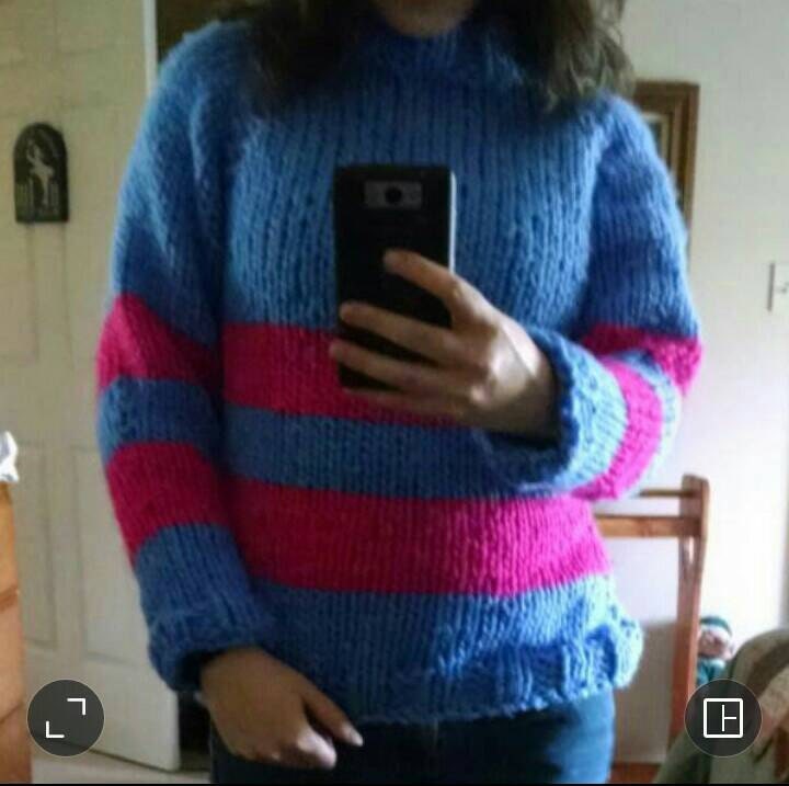 Frisk Sweater S M L Made to Order Video Game Protagonist - Etsy Australia