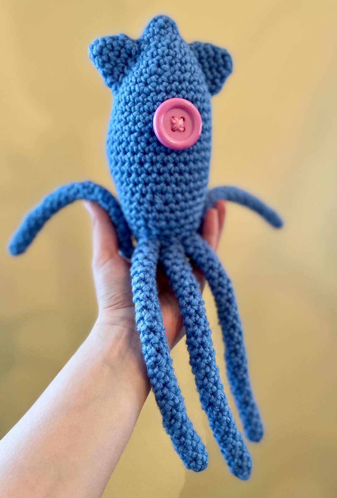 PATTERN Coraline Cat Squid Octopus Plush Amigurumi Instant Download ...