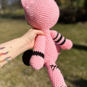 Made to Order Zombie Cat - Floppy Goth Punk Alt Plush Toy - 12" Tall ...