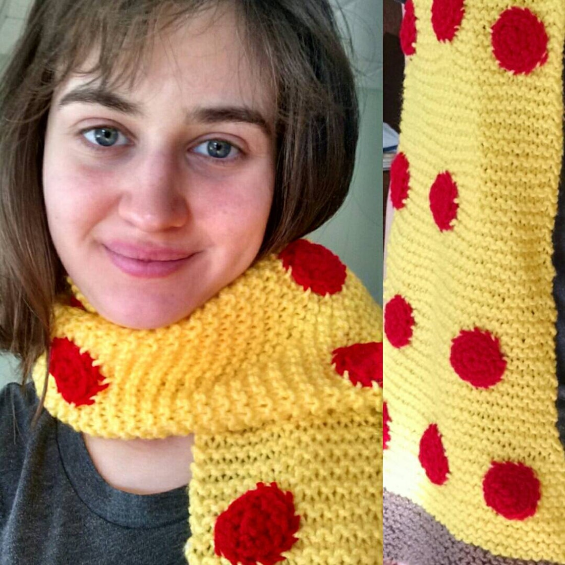 Ready to Ship Pizza Scarf Gifts for Teens Food Fashion Cosplay | Etsy
