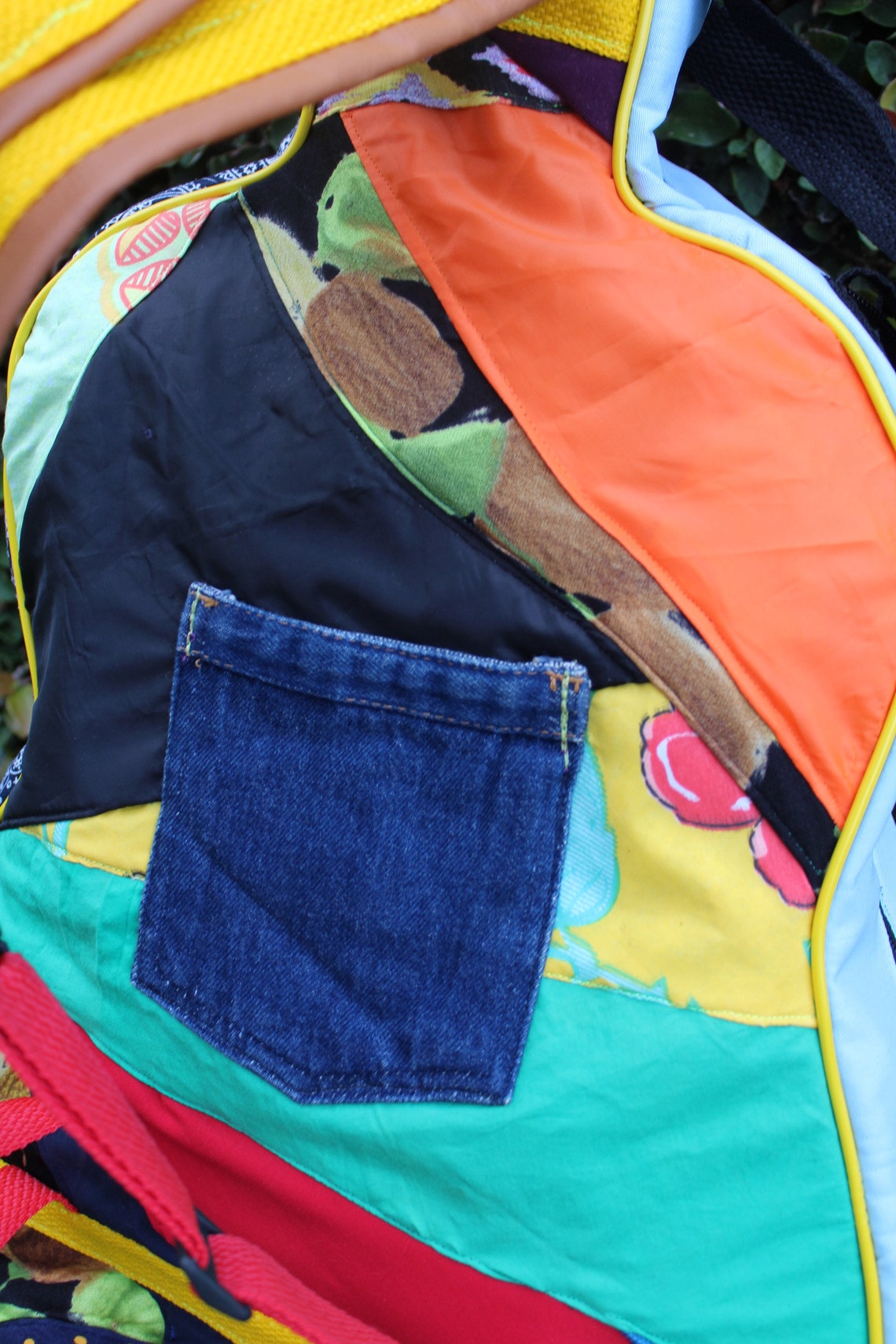 Guitar Case Textile Recycling Upcycle Fabric Scraps Handcrafted Gig ...