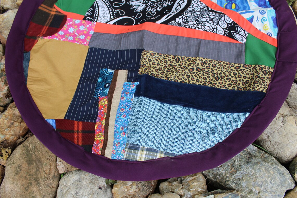 Patchwork Rug - Textile Recycling - Home Hippie Decor - Boho Style - Etsy