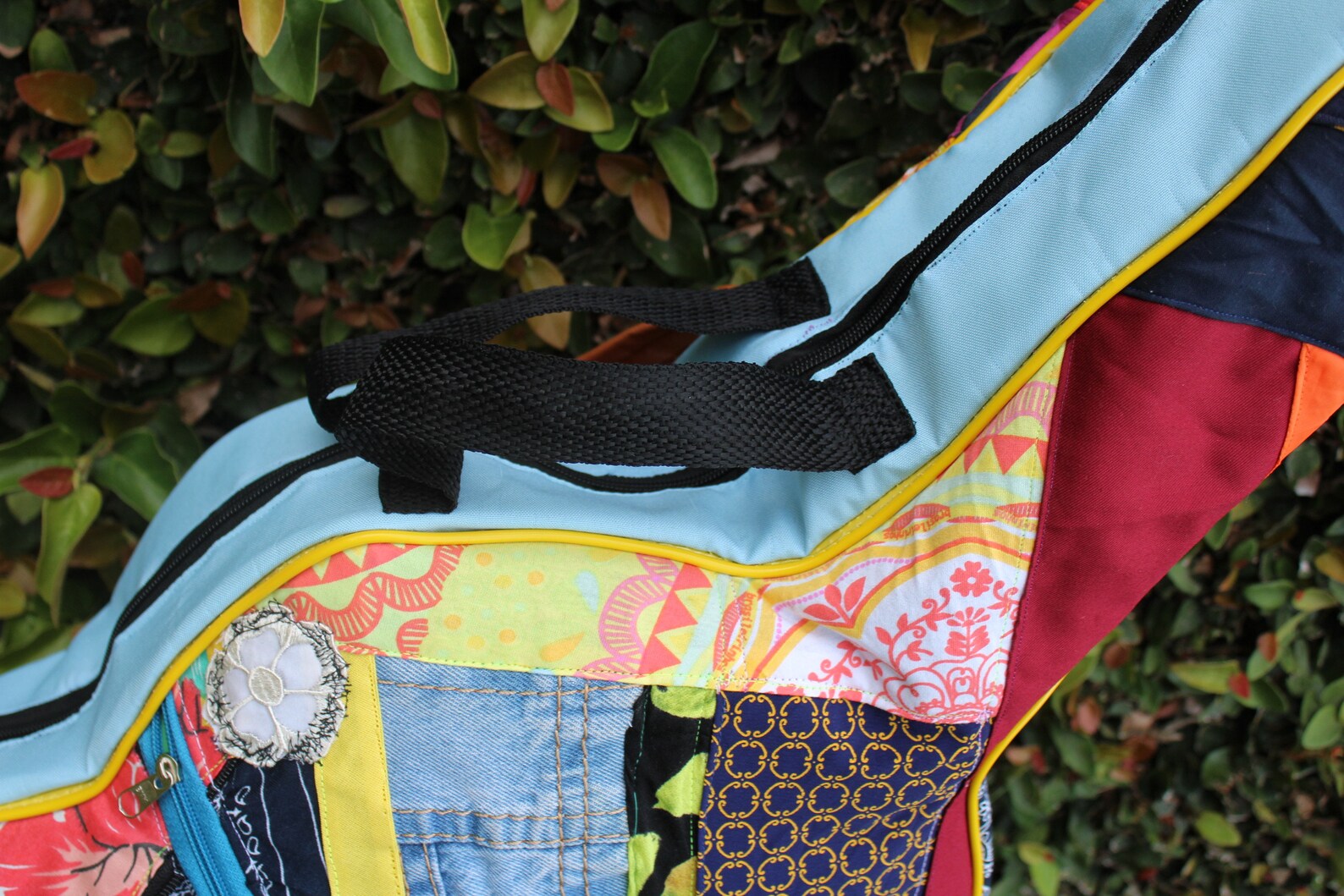 Guitar Case - Textile Recycling - Upcycle Fabric Scraps - Handcrafted ...
