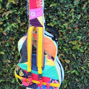 Guitar Case - Textile Recycling - Upcycle Fabric Scraps - Handcrafted ...