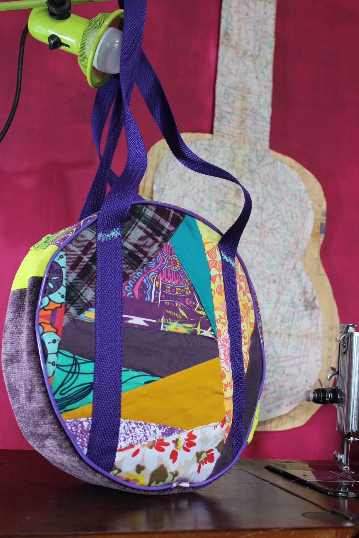 Shaman Bag - Textile Recycling - Drum Bags - Artcrafted Cases - Etsy