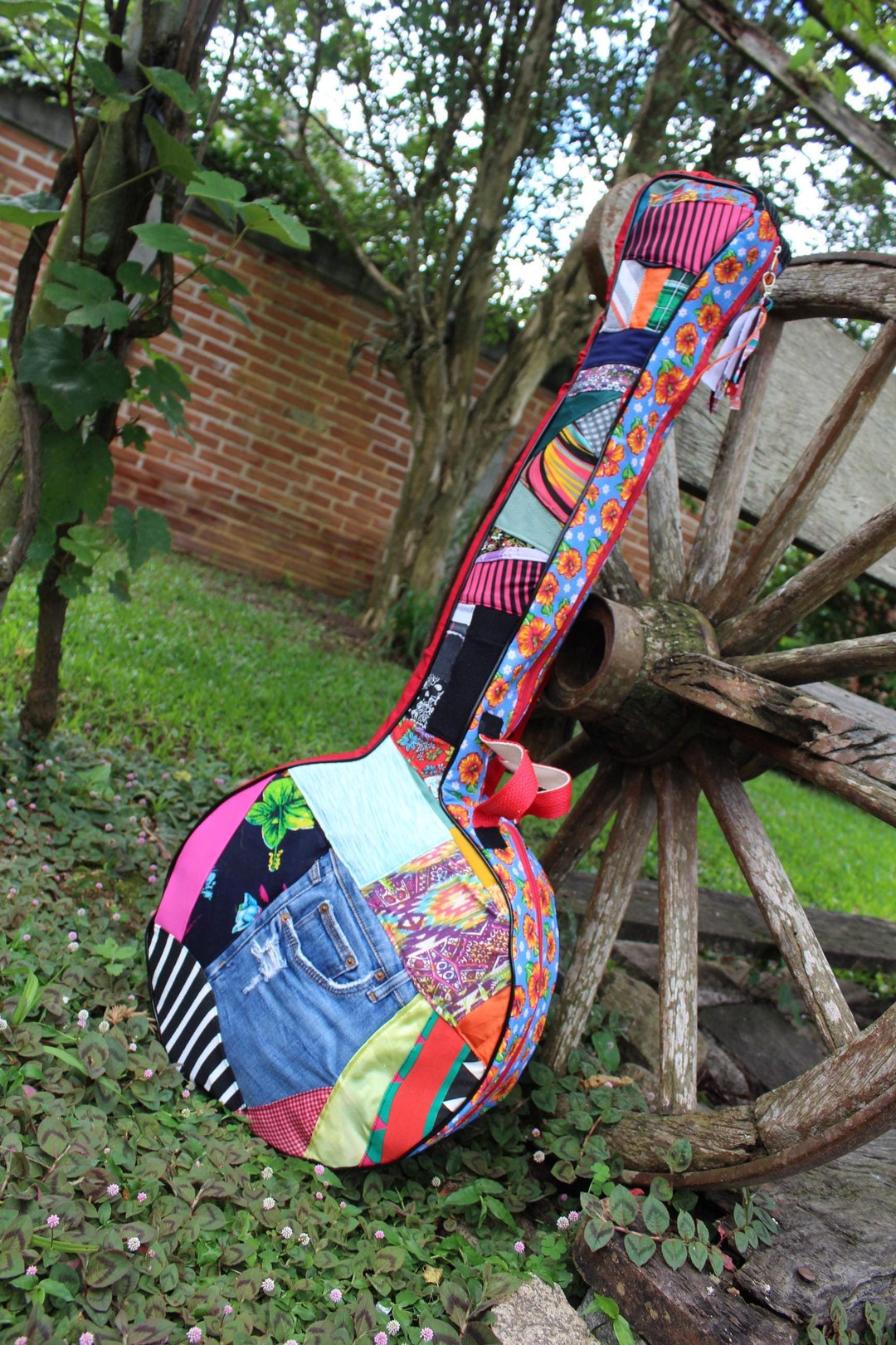 Banjo Bag - Upcycle Fabric Scraps - Musical Tailoring - Etsy