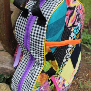 Guitar Case Upcycle Fabric Scraps Handcrafted Bags Patchwork Gig Bag - Etsy