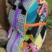 Guitar Case Upcycle Fabric Scraps Handcrafted Bags Patchwork Gig Bag - Etsy