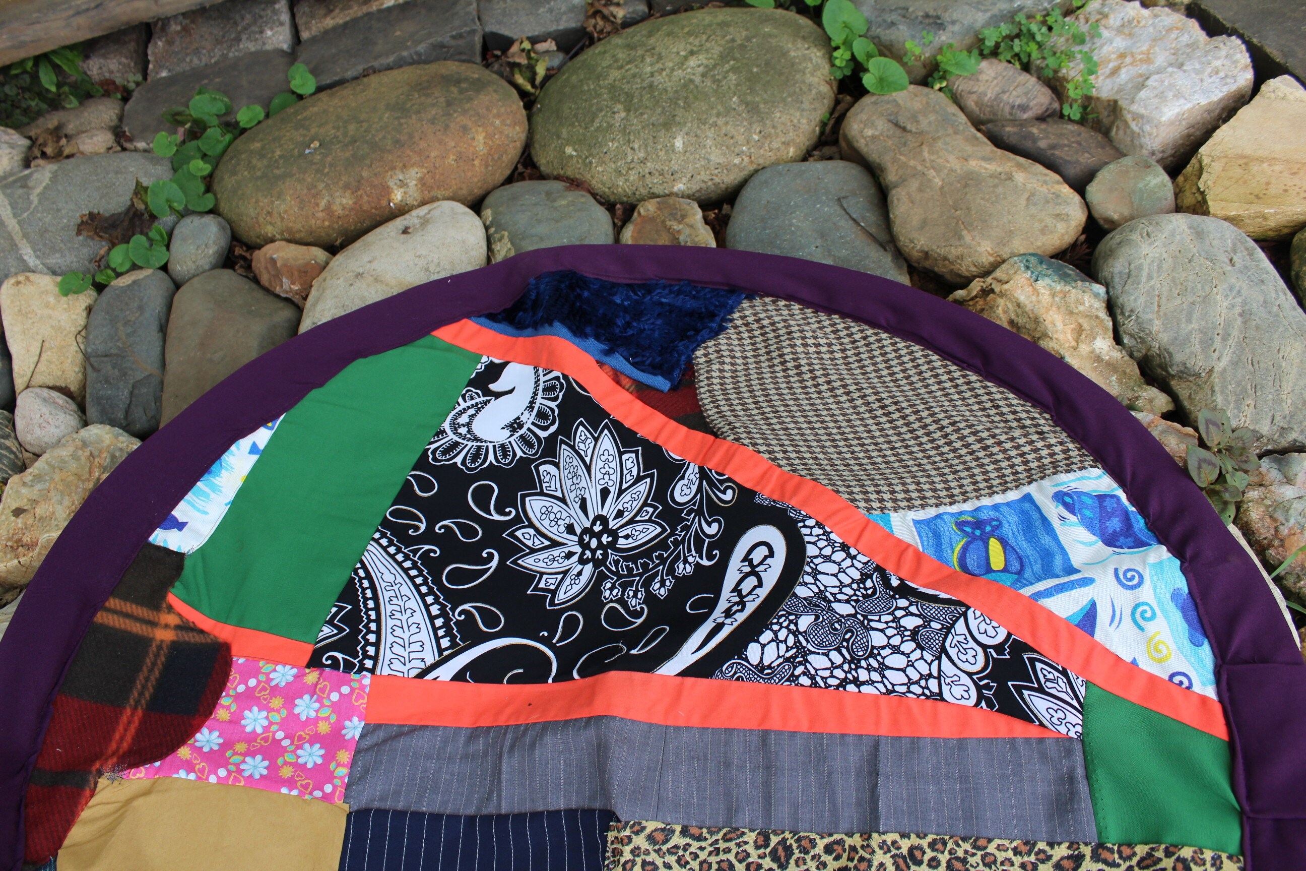 Patchwork Rug - Textile Recycling - Home Hippie Decor - Boho Style - Etsy