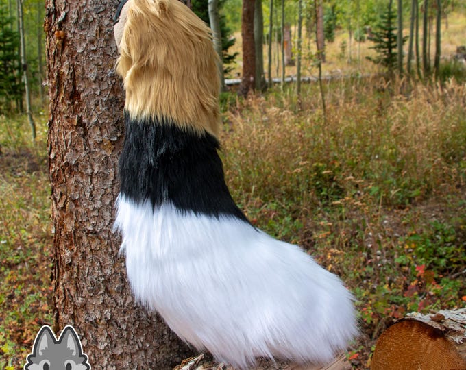 Spotted Hyena Tail Keychain - Realistic Animal Faux Fur - Spirituality ...