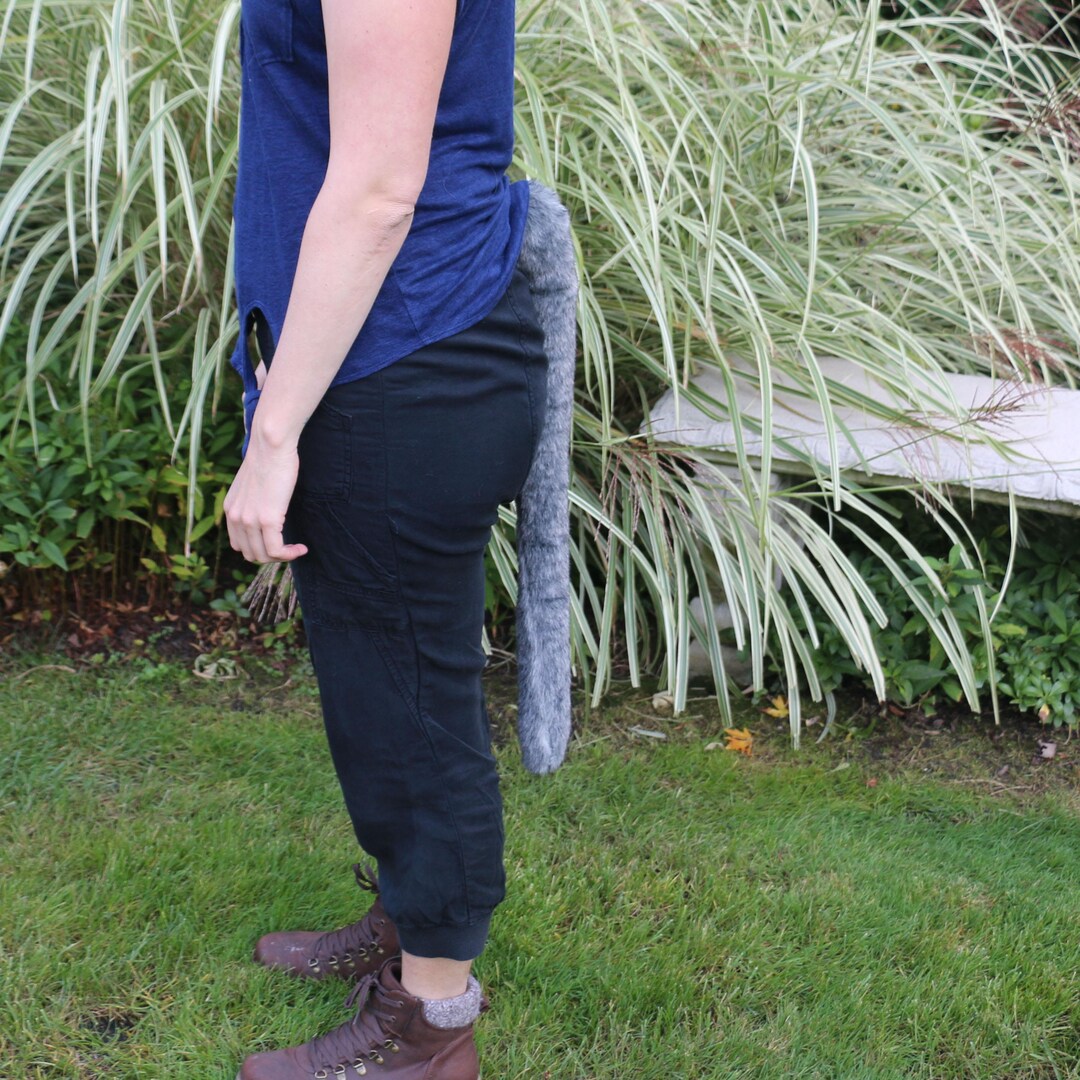 Grey Cat Tail - Etsy