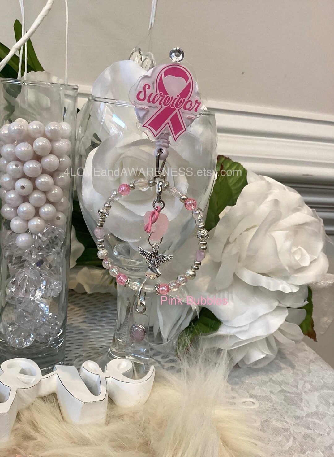 Pink Bubbles / Breast Cancer Awareness - Etsy
