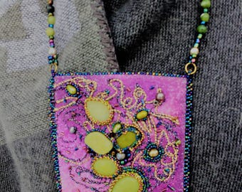 Beaded Amulet Bag - Etsy