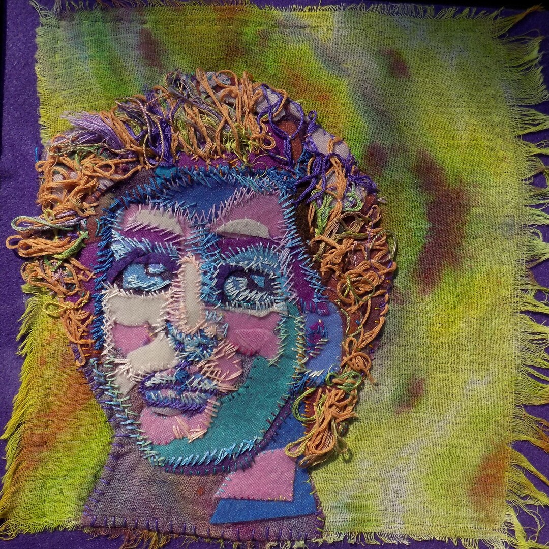 David, Hand Embroidery,portrait - Etsy