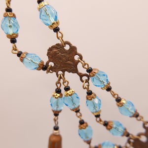 Extraordinary Genuine Antique Belle Epoch Czech Glass Festoon Necklace ...