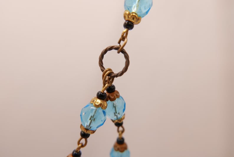 Extraordinary Genuine Antique Belle Epoch Czech Glass Festoon Necklace ...