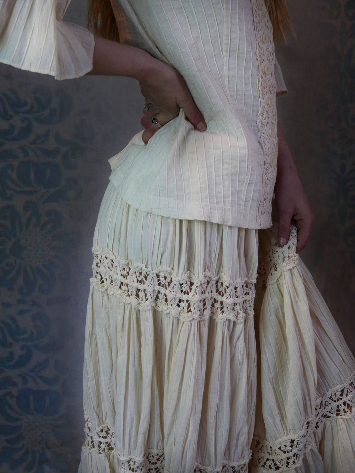 Antique Lace Mexican Bridal Suit /exceptional Authentic | Etsy