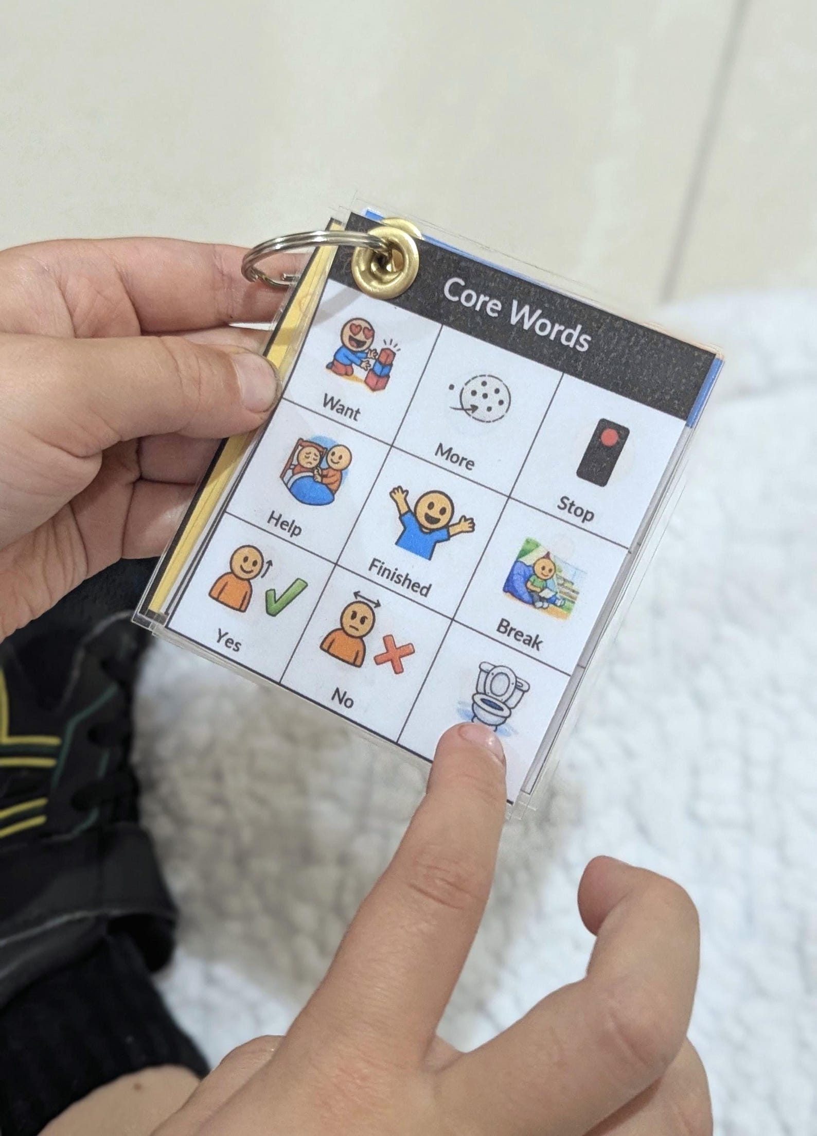 Autism Communication Cards | AAC Visual Support for Nonverbal Needs ...