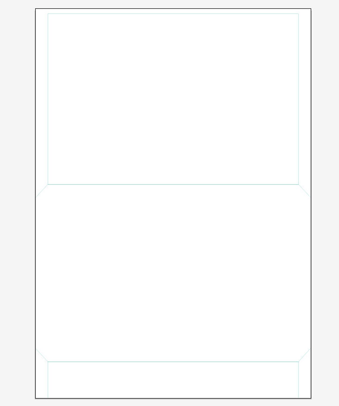 Printable Pdf 5x7 Envelope Template Printable Blank World