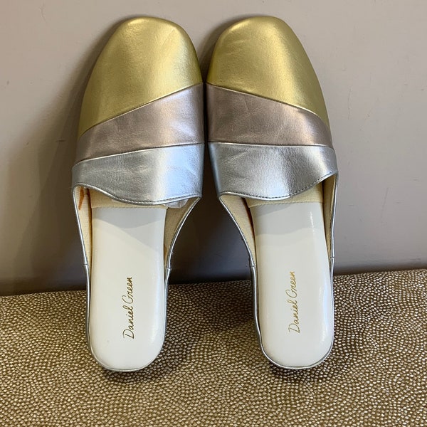 Gold Slippers - Etsy