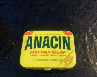 Anacin Tin - Etsy