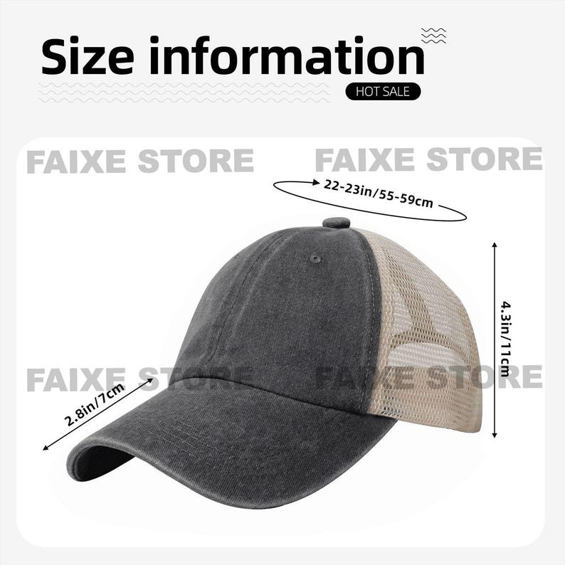 Detroit Diesel Car Machine Logo Washed Trucker Hat – Retro Baseball Cap ...