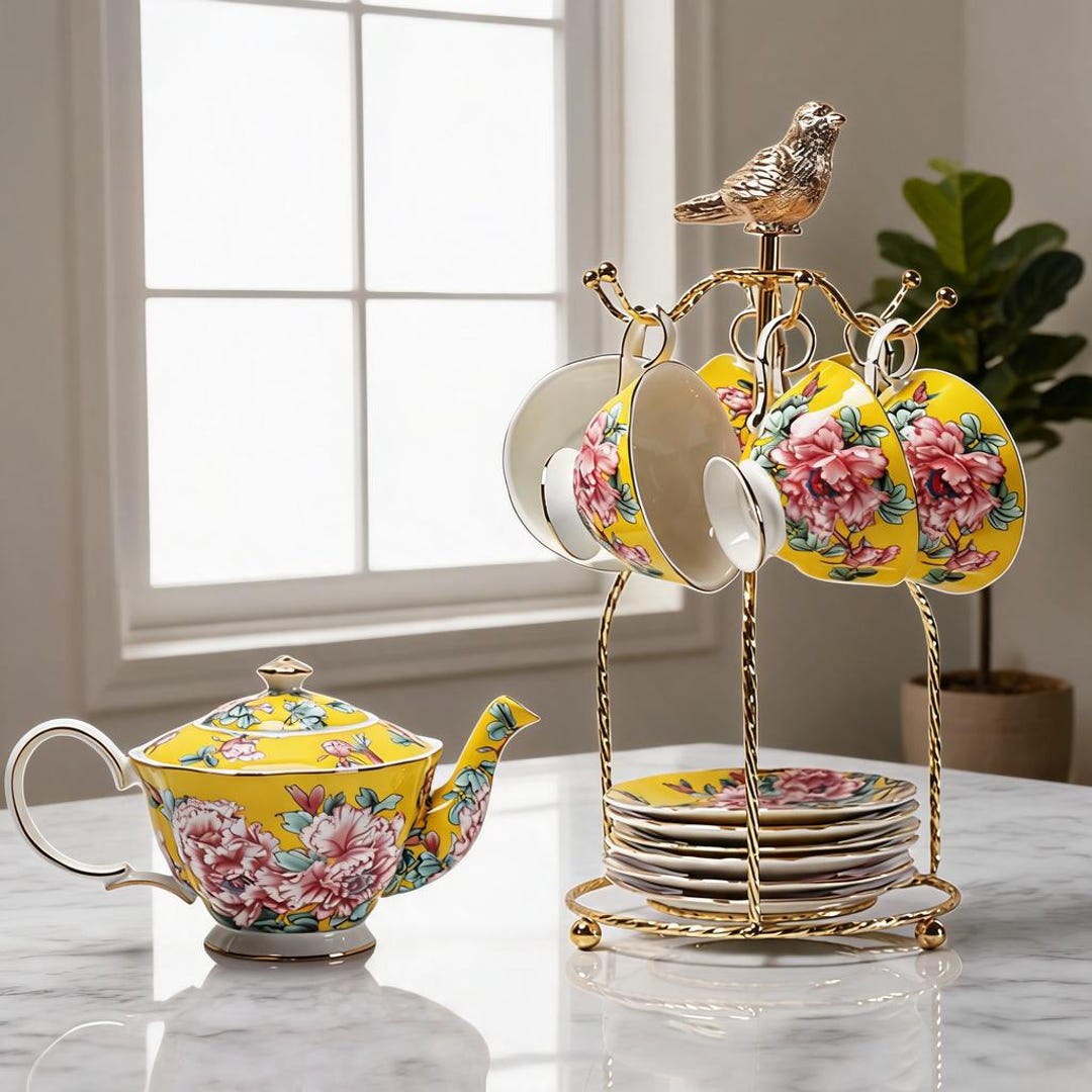 Handmade Ceramic Coffee Sets | European-style Ceramic Tea Sets ...