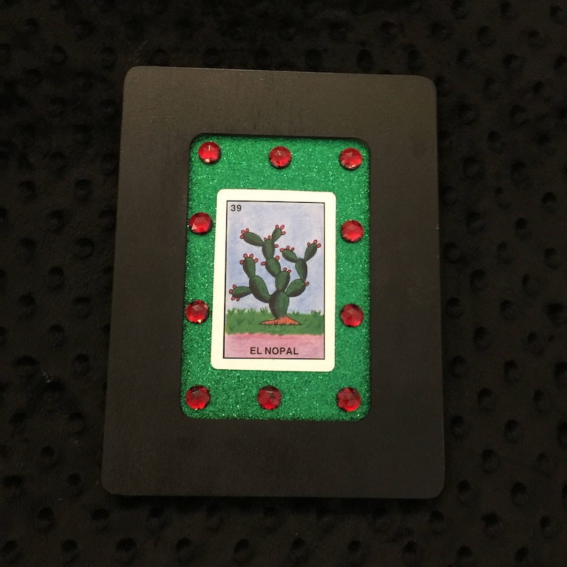 La Loteria El Nopal Wooden Picture Frame | Etsy