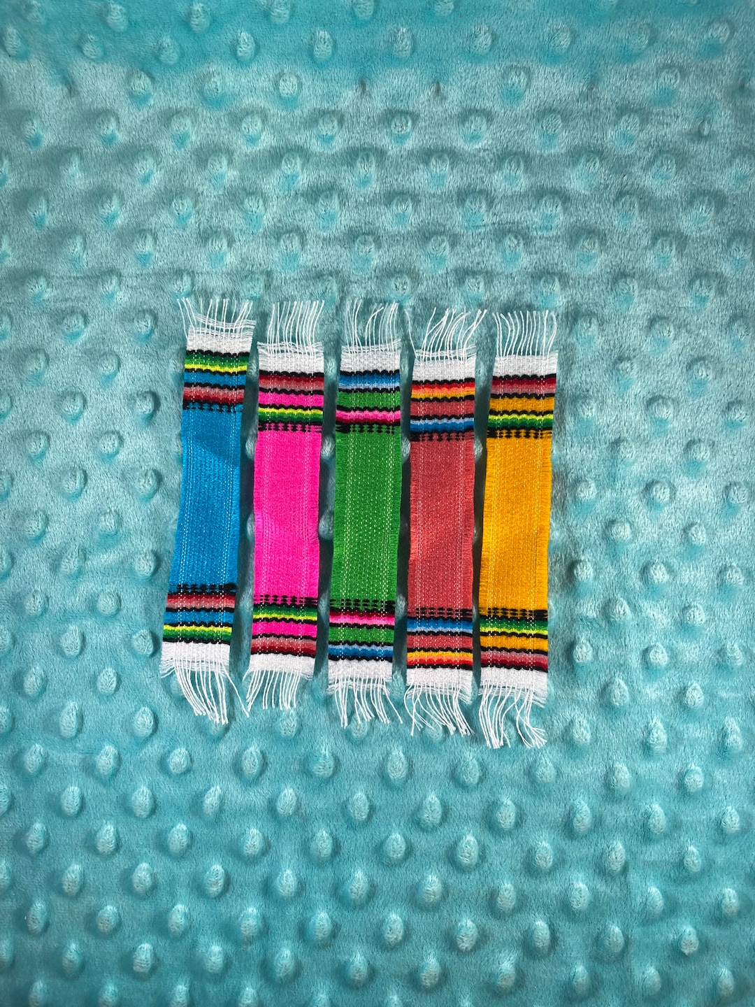 Set of 5 Small Sarapes - Set A - Etsy