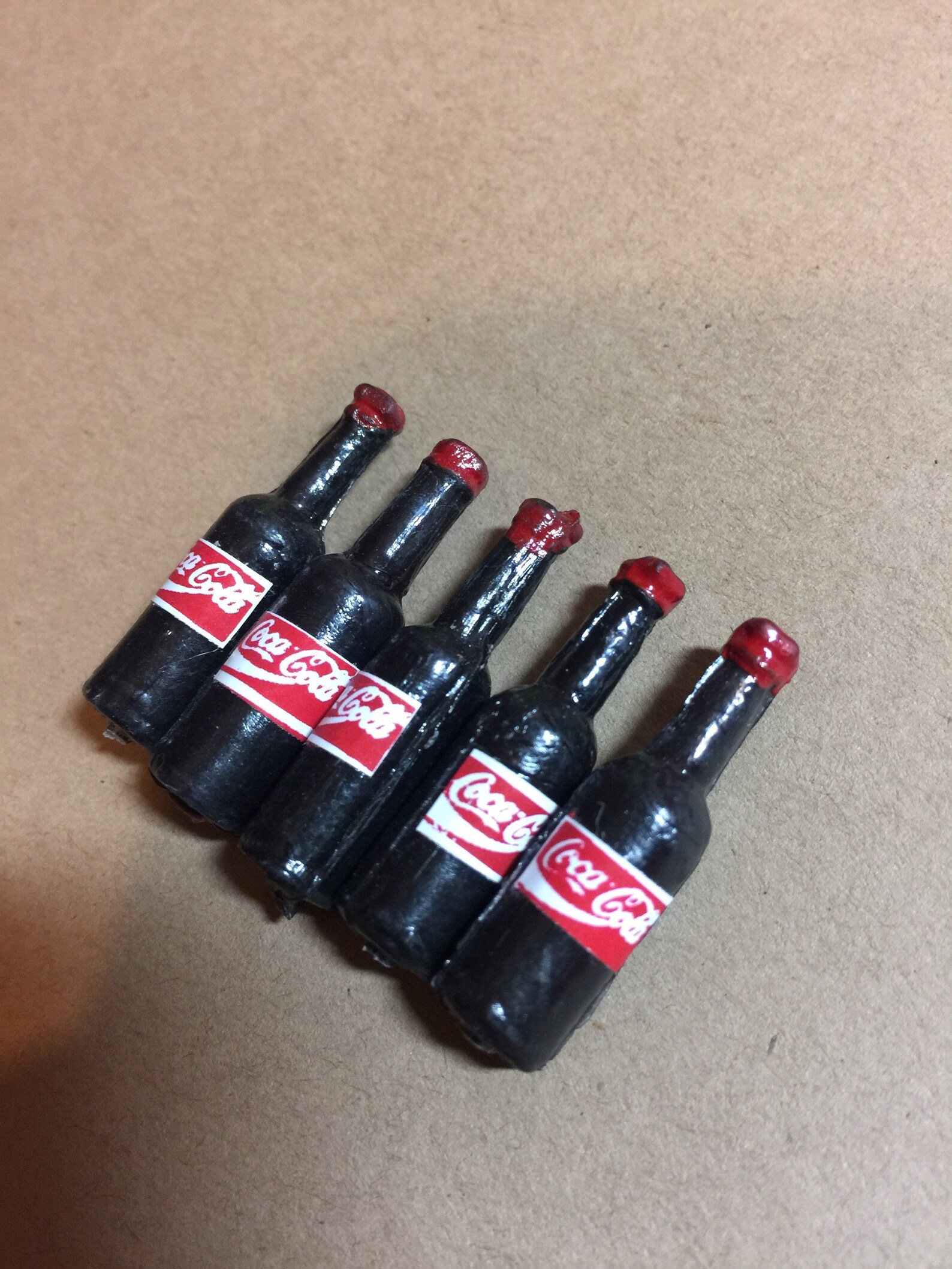 Set of 5 Mini Soda Bottles - Etsy