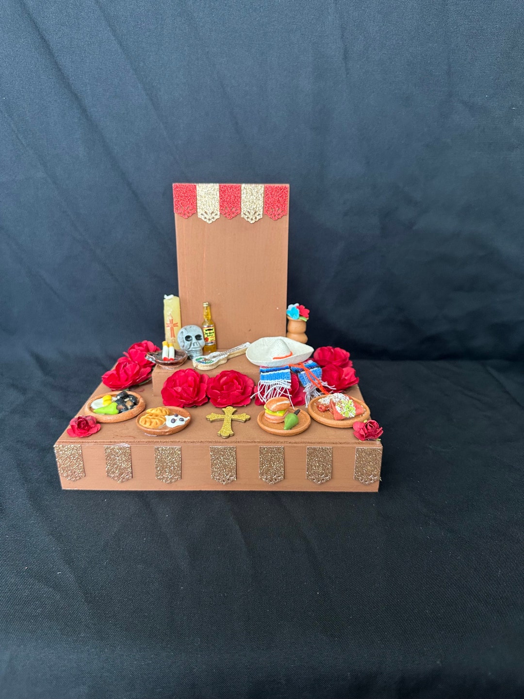 Brown Medium Dia De Los Muertos Altar Day of the Dead Shrine #14 - Etsy