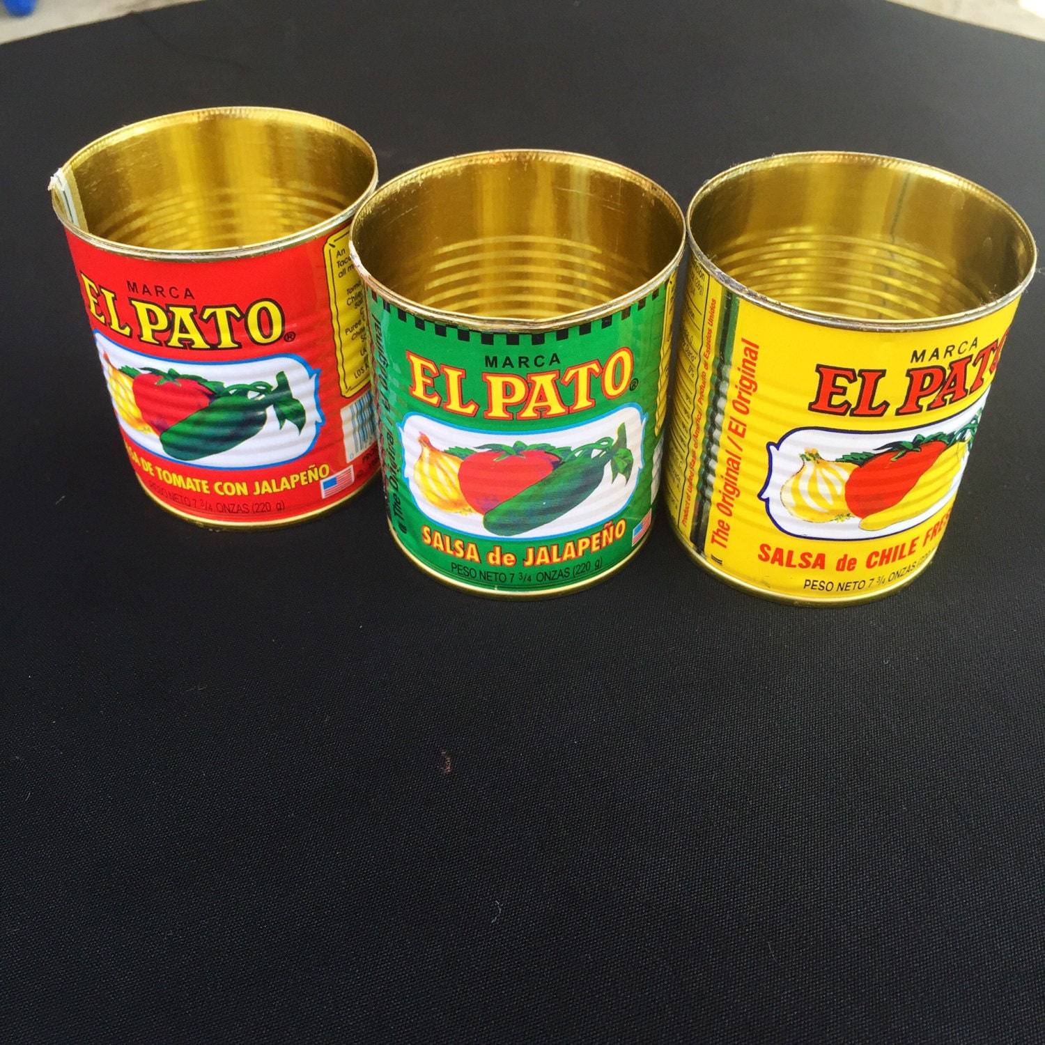Small El Pato Spanish Sauce Cans Wedding Party Center Piece - Etsy