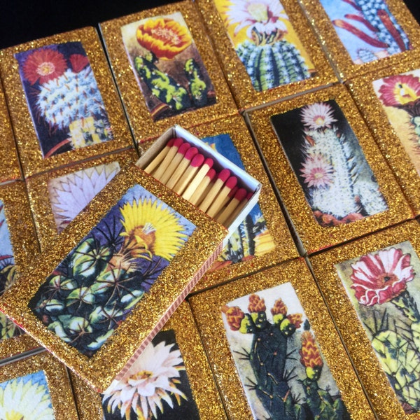 Cactus Matches - Etsy