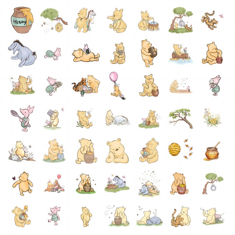 Cute Nursery Tree Clipart - Etsy