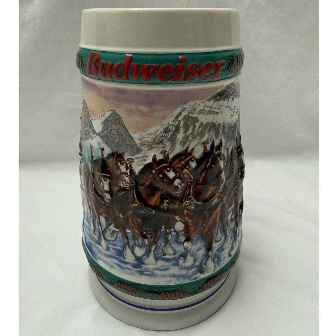 1993 Budweiser Holiday Stein