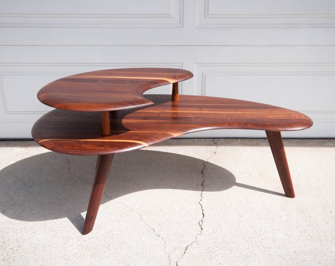 Bissman Solid Walnut Coffee Table --RESERVED - Etsy