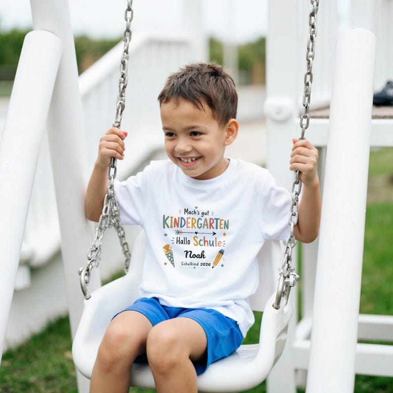 Personalized Kindergarten Graduation T-shirt With Name 2026, Daycare ...