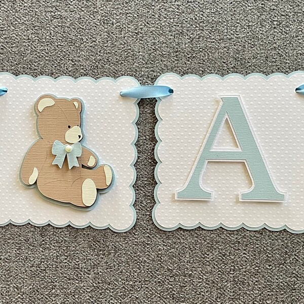 Teddy Bear Banner - Etsy