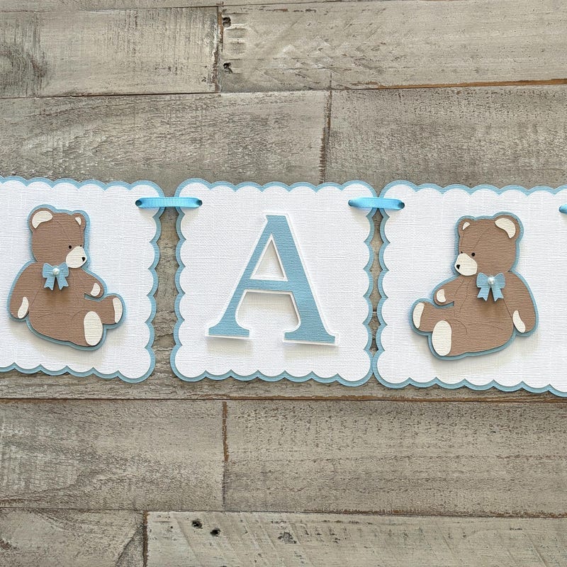 Boy Baby Shower Banner - Etsy