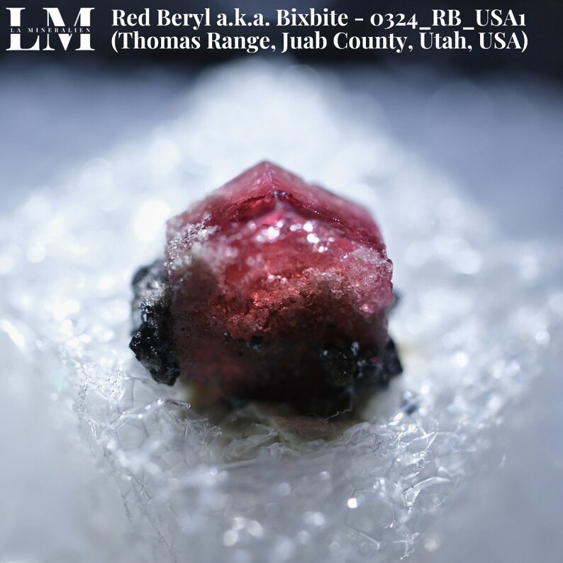 Red Beryl (thomas Range, Juab County, Utah, USA) - Etsy