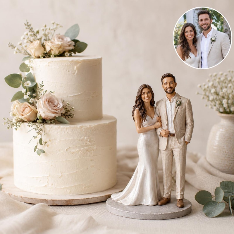 Wedding People Figurine - Etsy
